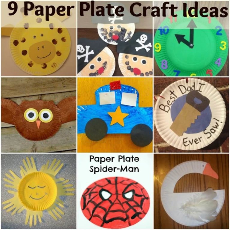 Craft Ideas Using Paper Plates - getfuncraft.com