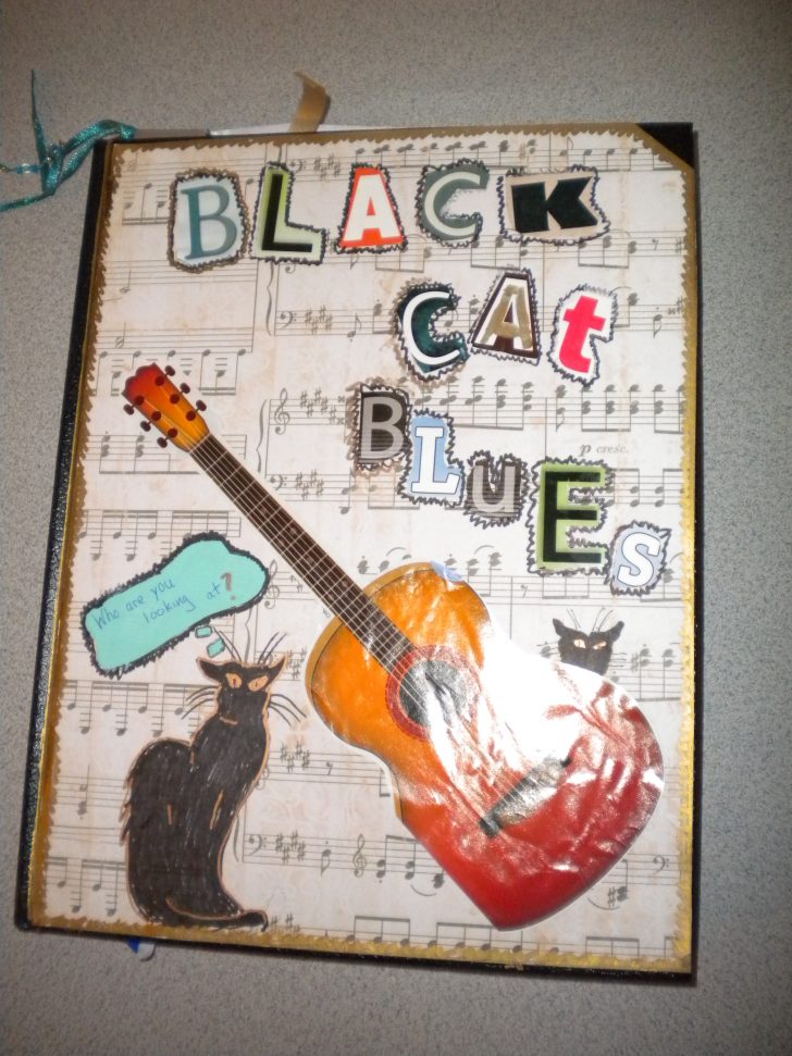 How to make simple art journal cover ideas designs Creative Journal ...