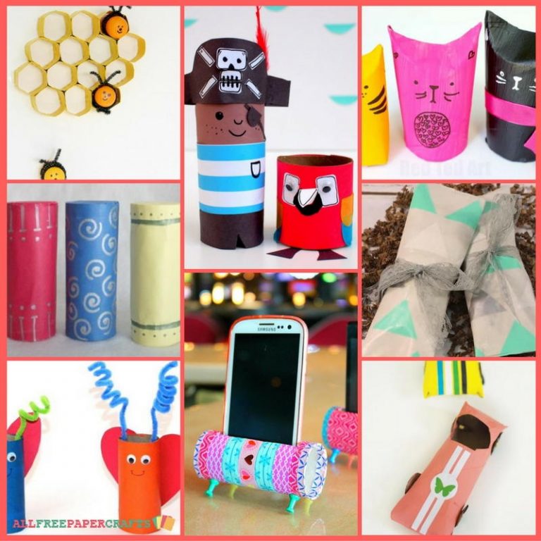 Paper Roll Craft Ideas - getfuncraft.com